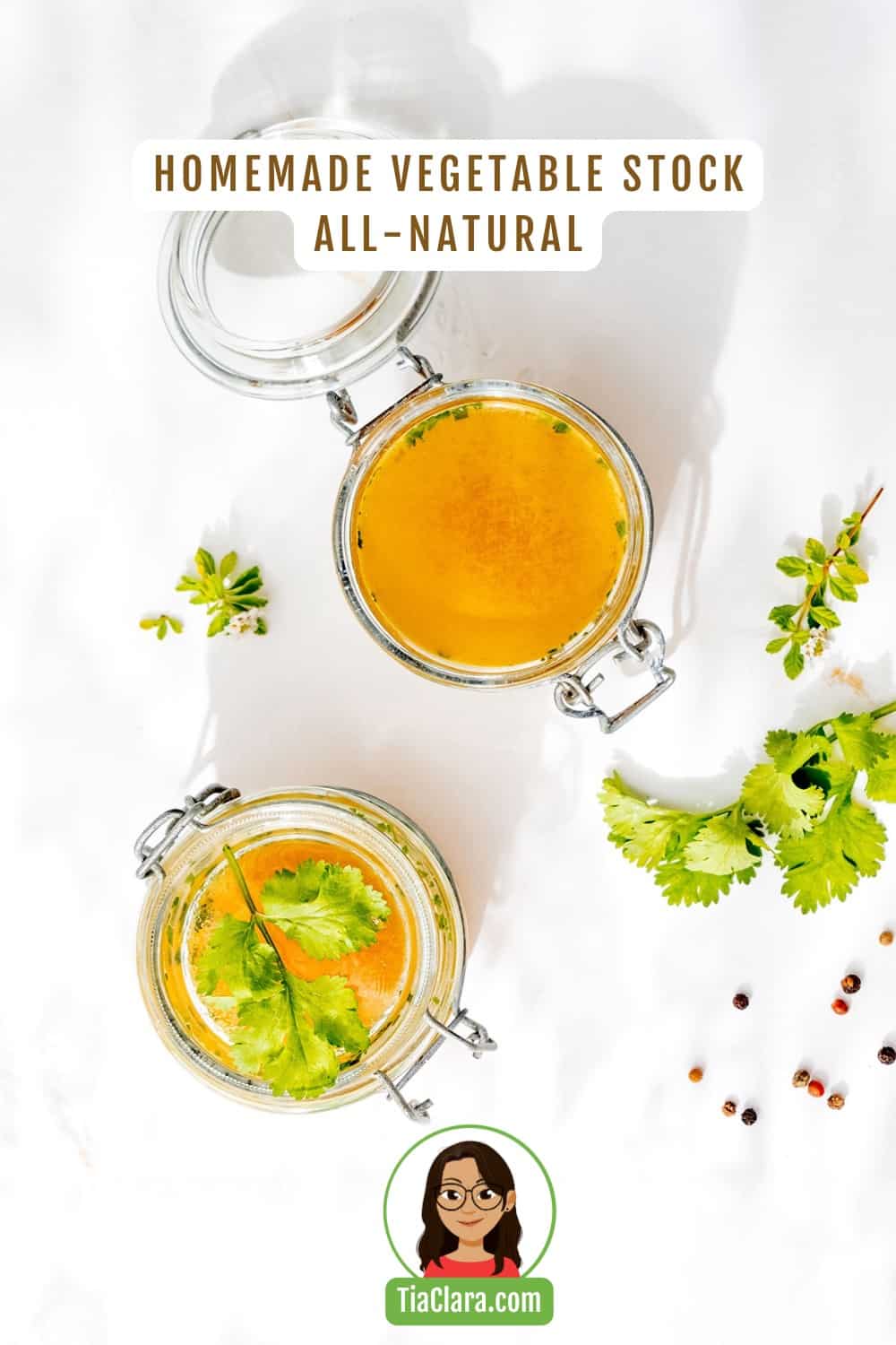 Homemade Vegetable Stock [Video+Recipe] - Tia Clara