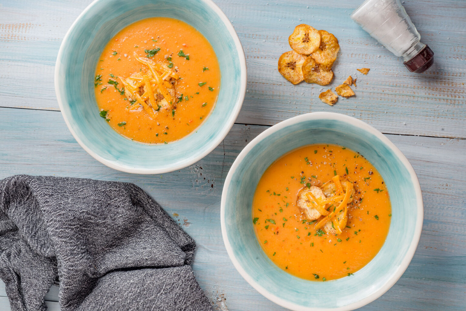 Sopa de Plátano [Video+Receta] Crema de Plátano - Tia Clara