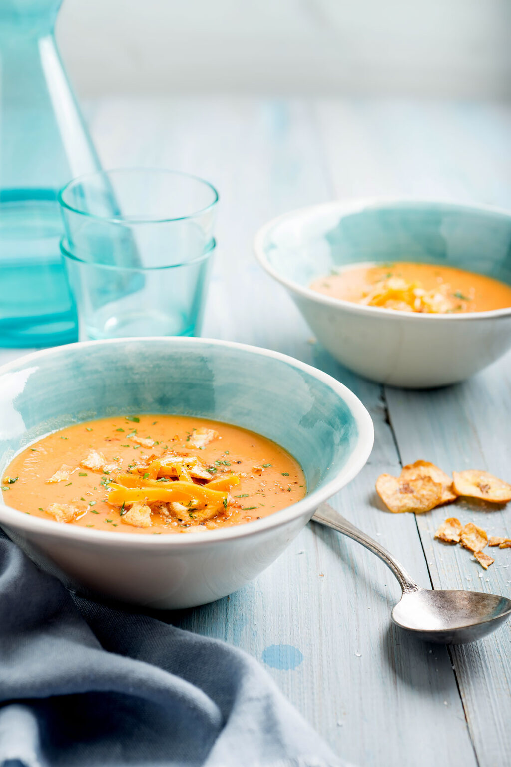 Sopa de Plátano [Video+Receta] Crema de Plátano - Tia Clara