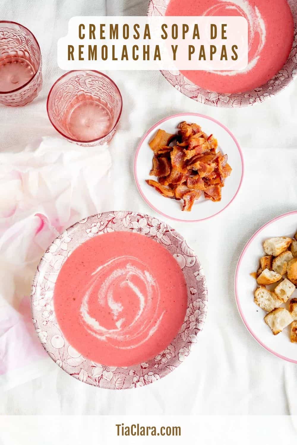 Sopa de Remolacha y Papa - Tia Clara