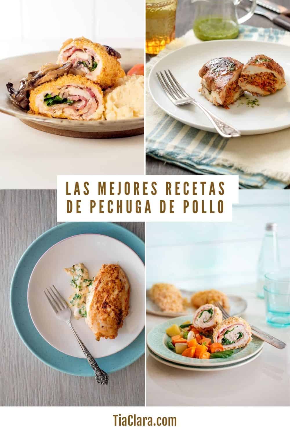 Las 10 Mejores Recetas de Pechuga de Pollo - Tia Clara