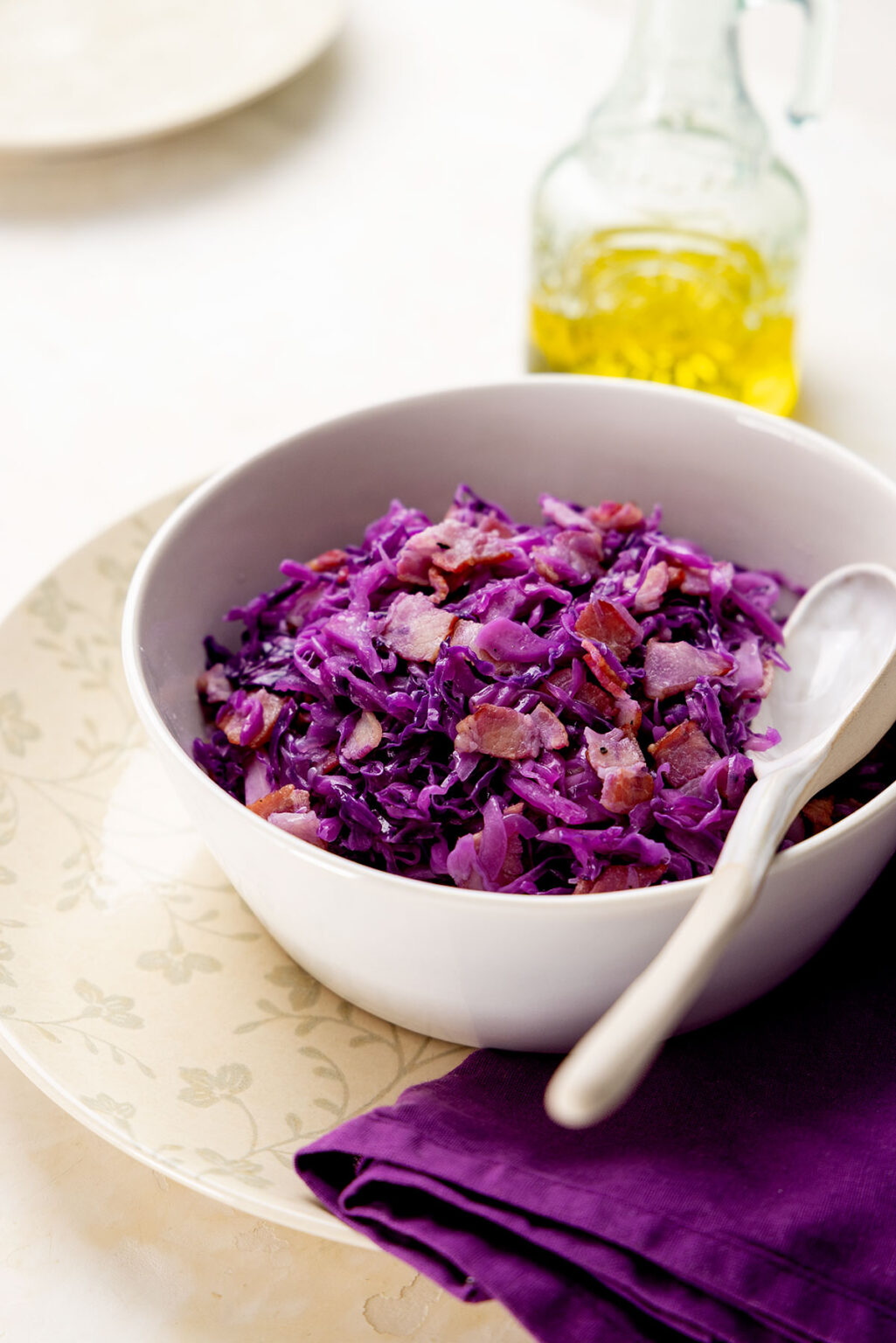 Repollo Morado Salteado [Video+Receta] - Tia Clara