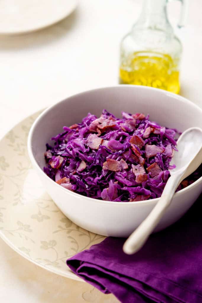 Repollo Morado Salteado [Video+Receta] - Tia Clara