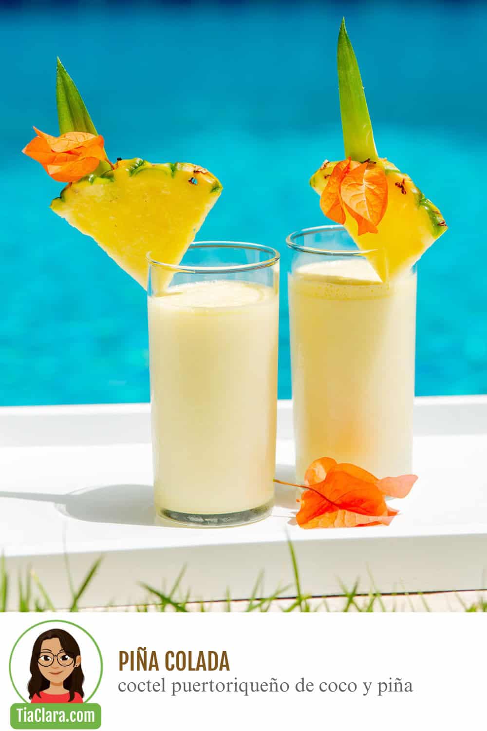 Piña Colada [Video+Receta] Coctel de Coco y Piña - Tia Clara