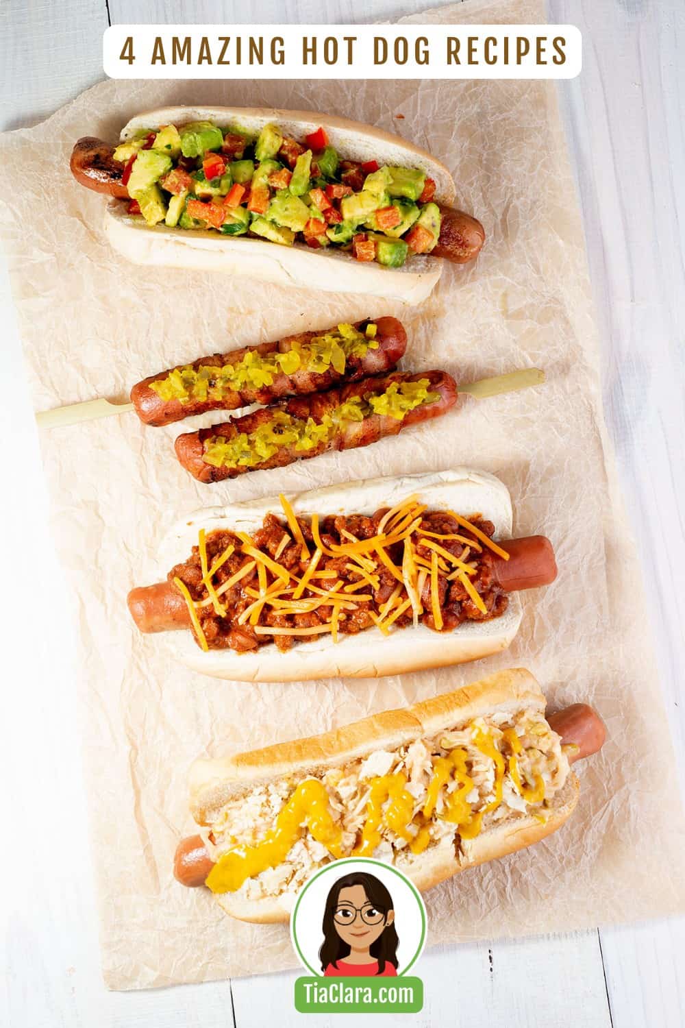 4 Favorite Hot Dog Cookout Recipes - Tia Clara